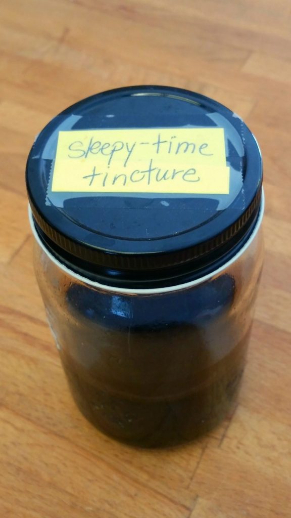 Sleepy Time Tincture - The Sparrow's Home
