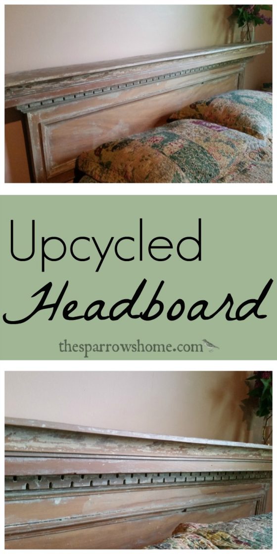 A Unique Headboard|Upcycled Headboard| Re-purposed headboard