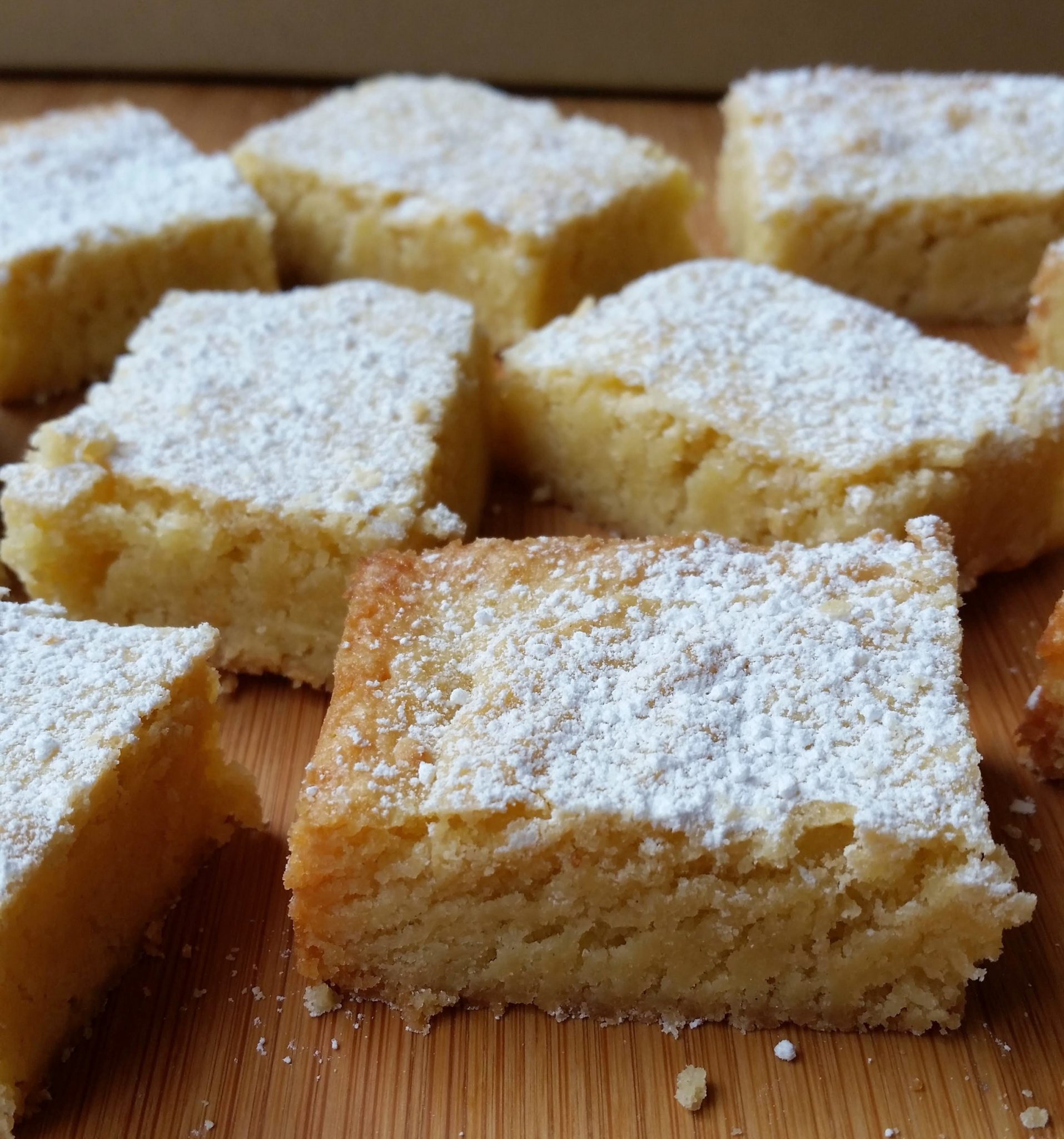 Chewy Almond Bars - The Sparrow's Home