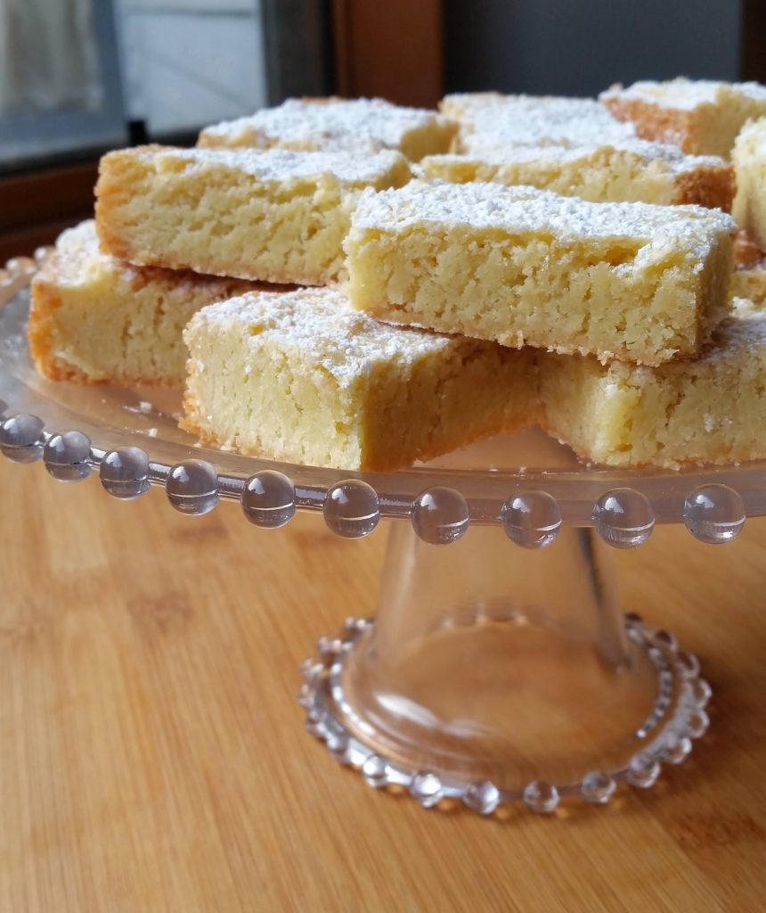 Chewy Almond Bars - The Sparrow's Home