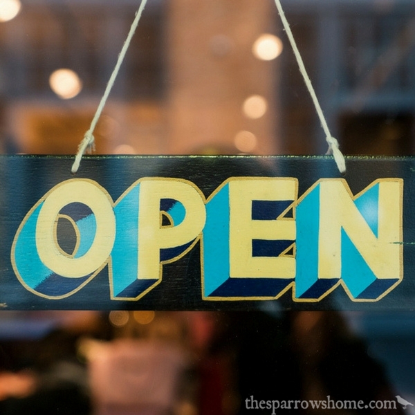 Online Shop Grand Opening!! - The Sparrow's Home