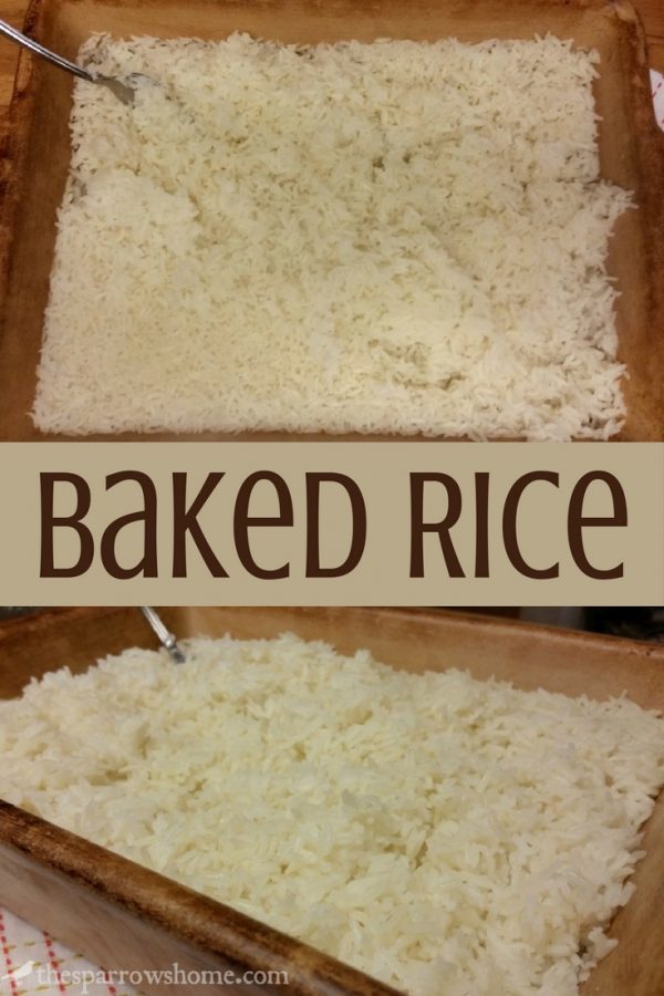 Baked Rice: The Easy, No-Mess Way to Cook Rice - The Sparrow's Home