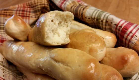 Quick Chewy Breadsticks - The Sparrow's Home