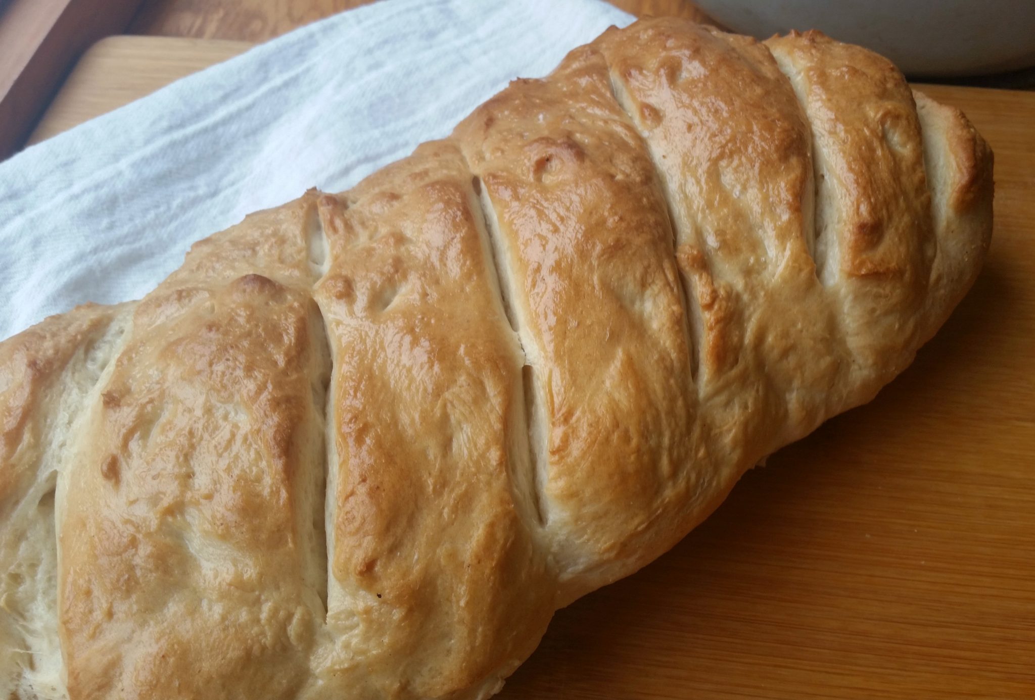 One Hour Bread: Fast & Easy Italian Bread Recipe - The Sparrow's Home