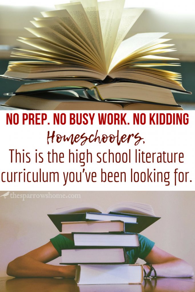 No prep. No busy work. No Kidding. Homeschoolers, this is the high ...