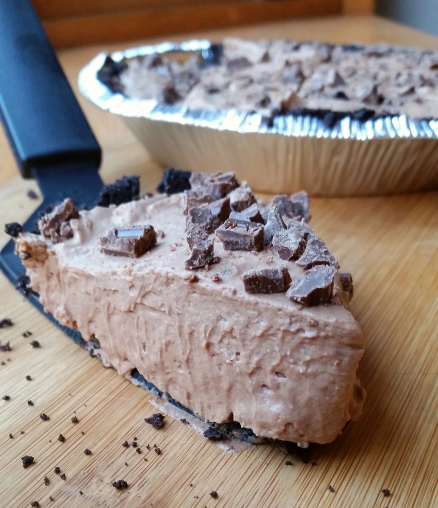Chocolate Marshmallow Cream Pie - The Sparrow's Home